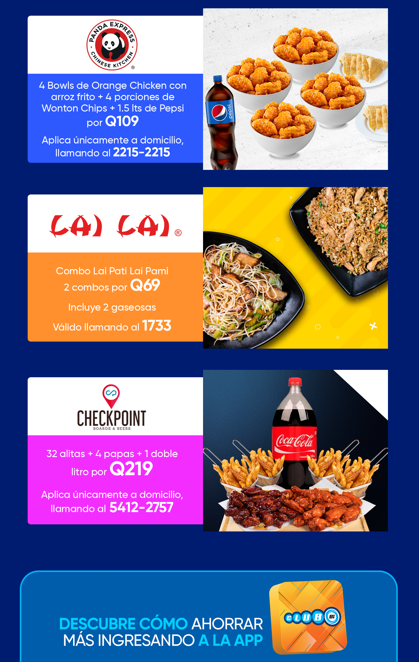 Beneficios Club Bi - Mayo 2020