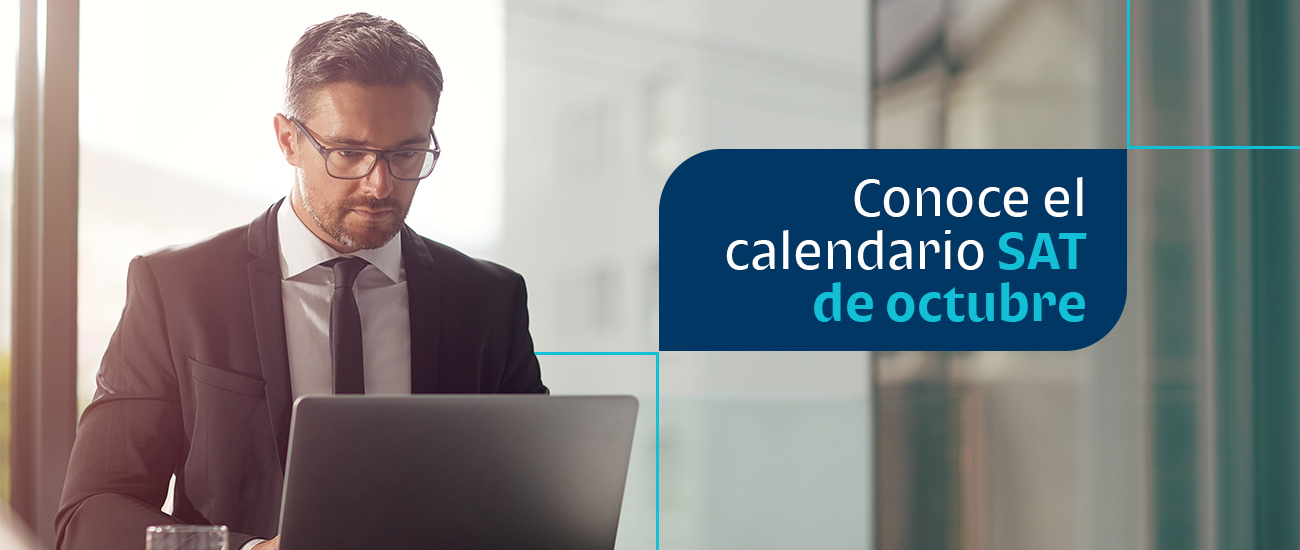 Calendario SAT octubre 2023 | BI