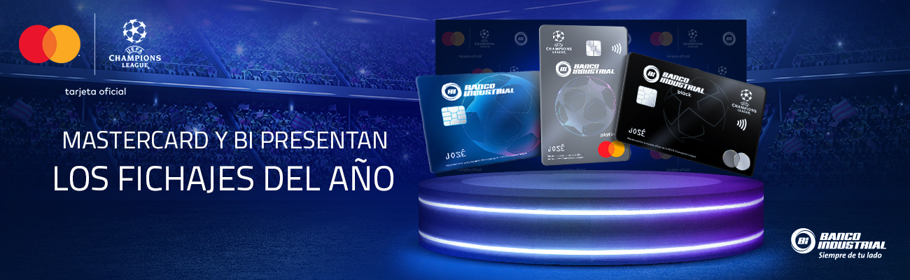Solicitud de Tarjeta de Crédito Mastercard UEFA