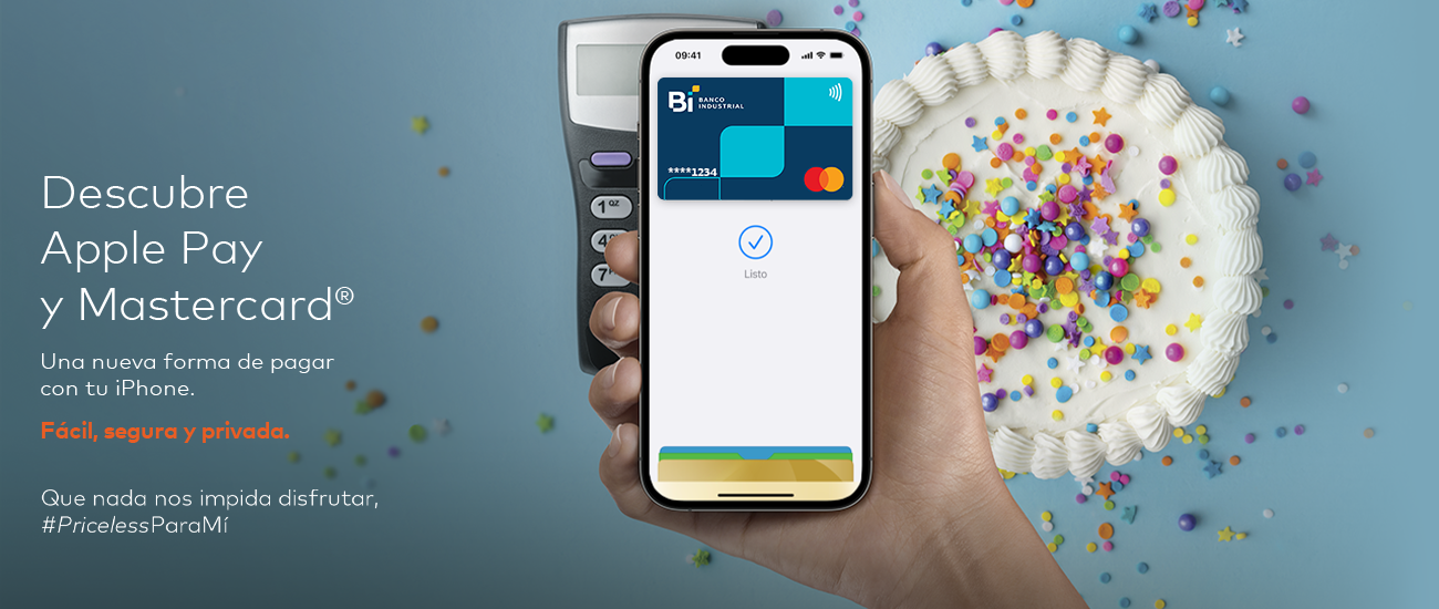 ¡Presentamos Apple Pay Mastercard! Tu iPhone es ahora tu Tarjeta Bi