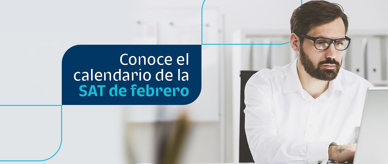 Calendario SAT febrero 2024