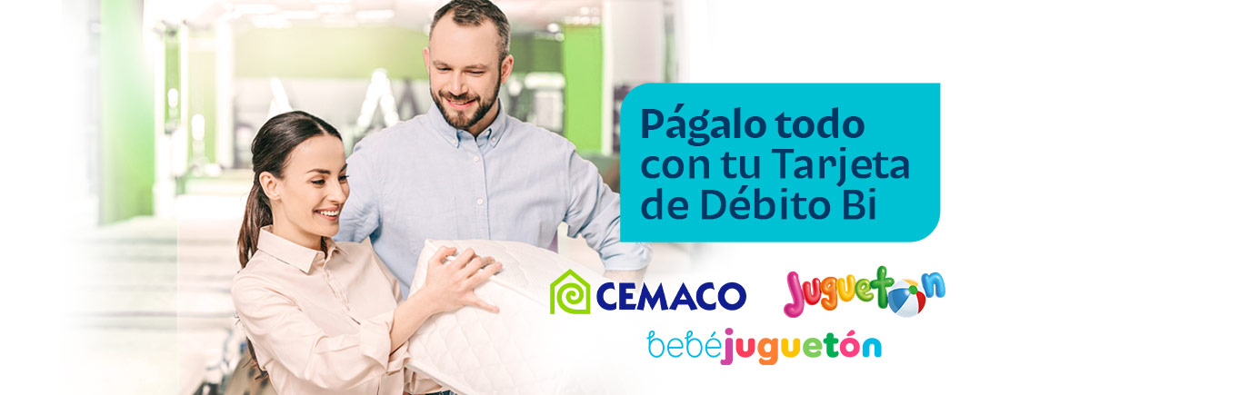 Gana Reintegros con tu Tarjeta de Débito Bi en CEMACO | BI
