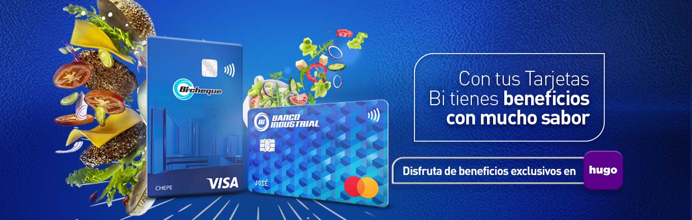 Disfruta de beneficios exclusivos con tus Tarjetas Bi en Hugo