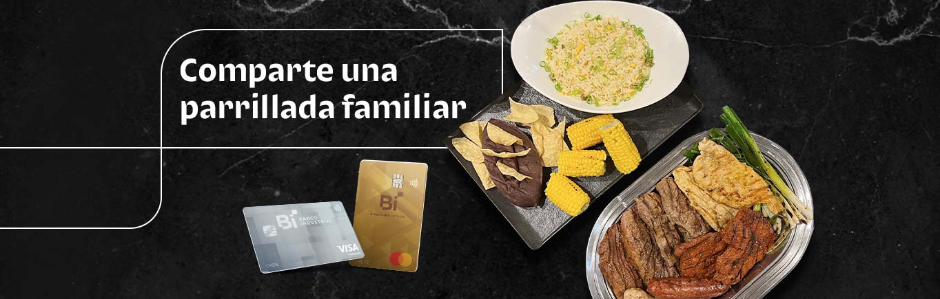 Comparte una parrillada familiar